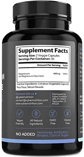 400mg magnesium for stress relief
