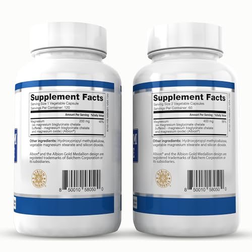 400mg magnesium glycinate for wellness