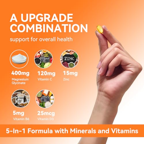 400mg magnesium softgels for energy