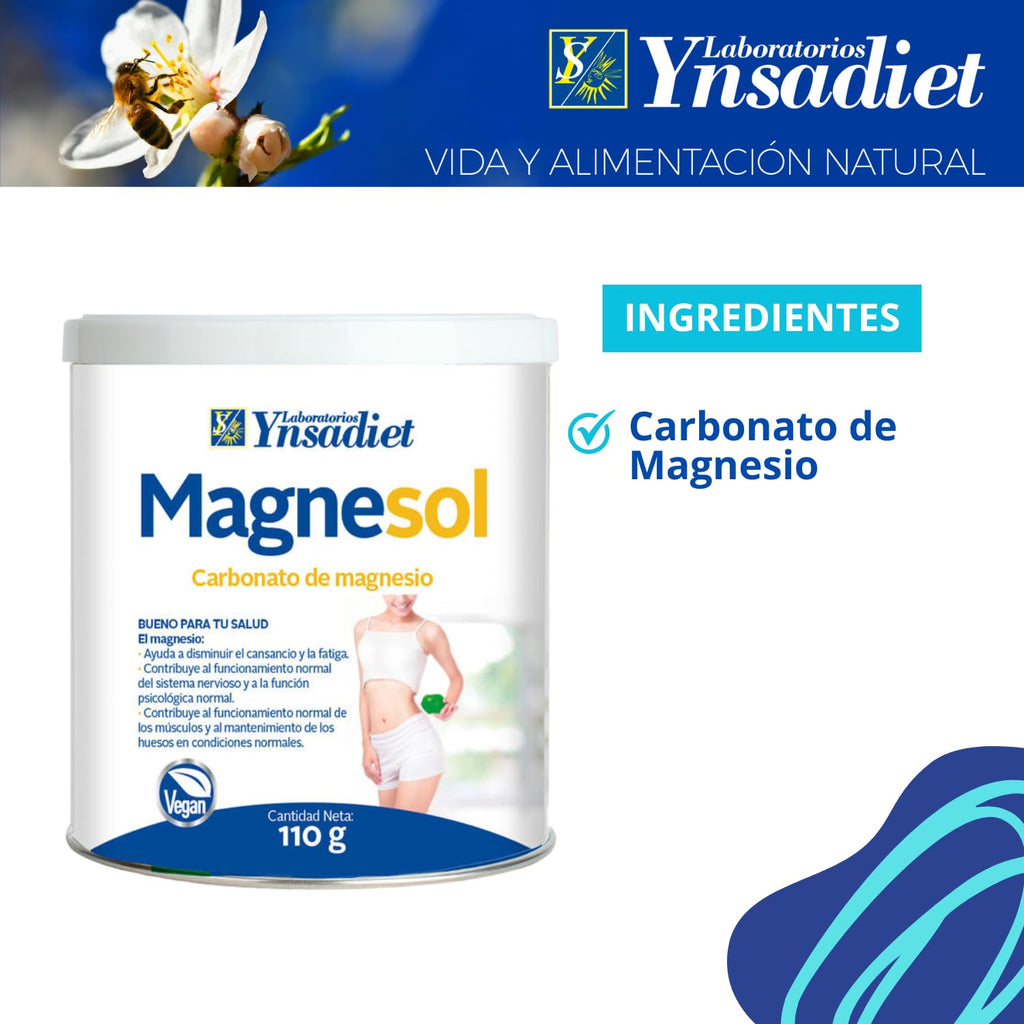 40g jar of magnesium for health