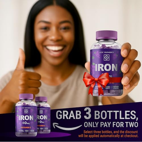40mg iron gummies for vitality