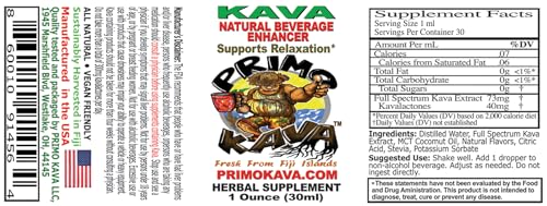 40mg kavalactones per serving