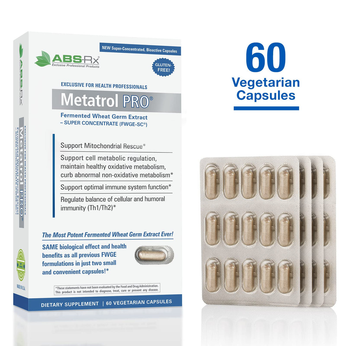 41 mg Metatrol PRO capsules for immune support