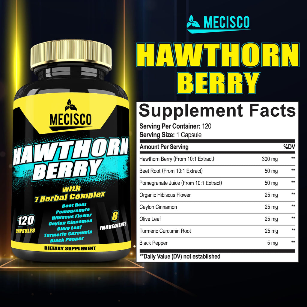 4105 mg hawthorn extract for wellness