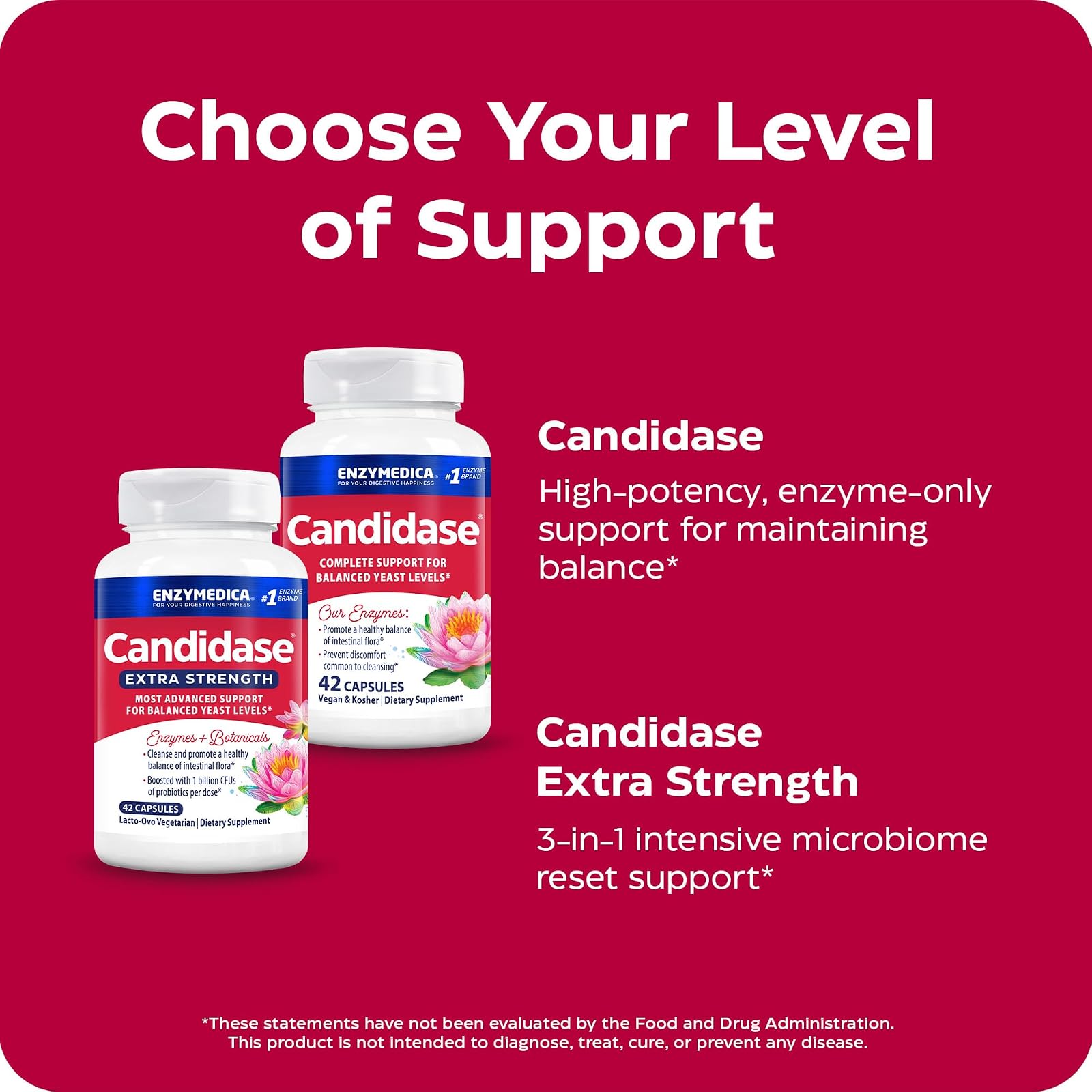 42 capsules of digestive enzyme power