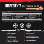42 servings of Animal Cuts fat burners