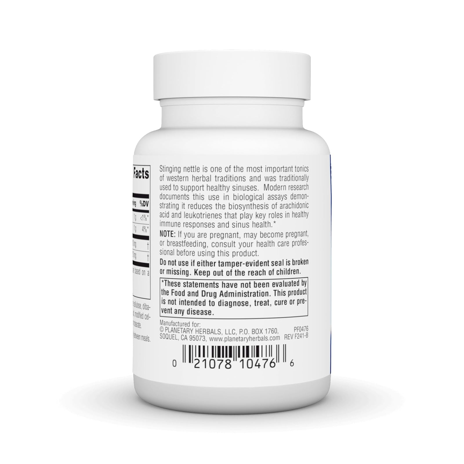 420 mg nettle tablets for health