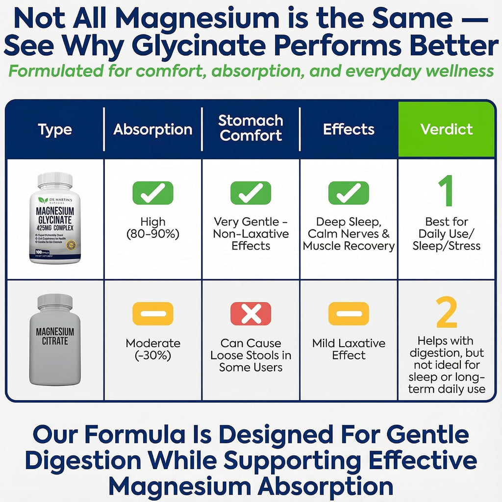 425 mg magnesium glycinate dosage
