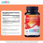 44 count probiotic gummies for daily use
