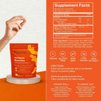 45 count turmeric gummies for convenience