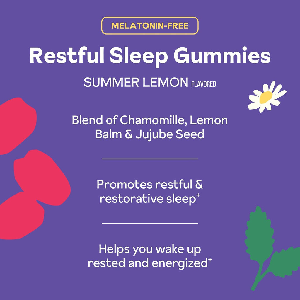 45 gummies for restful sleep