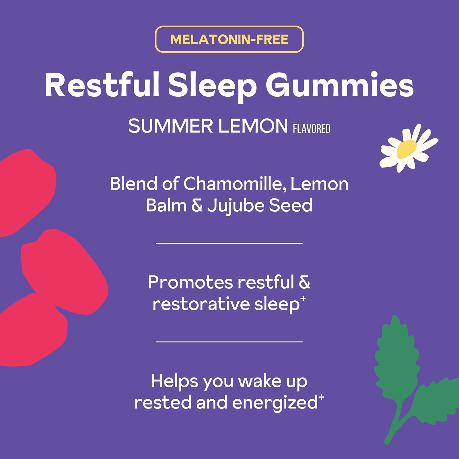 45 gummies for restful sleep