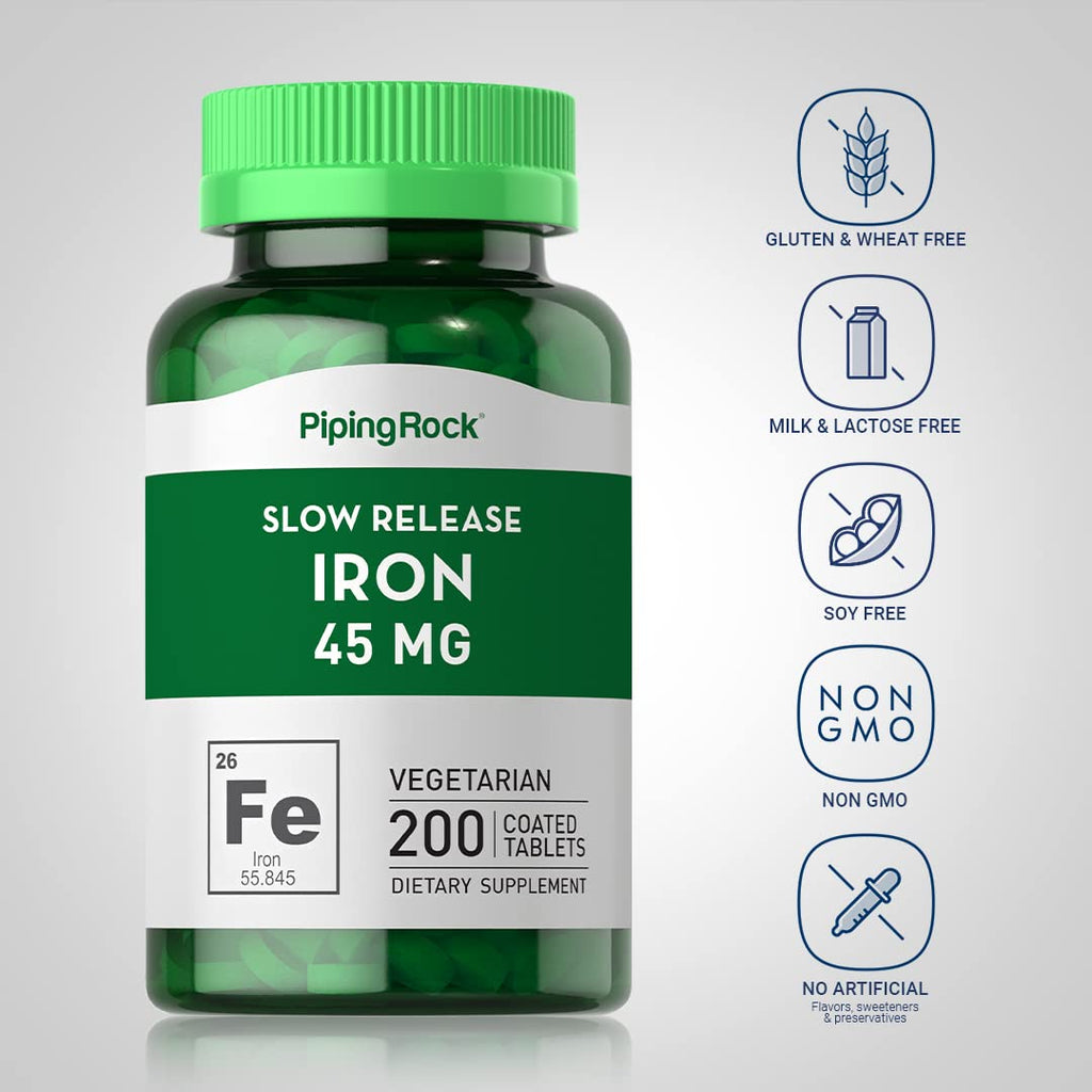 45 mg iron for daily energy