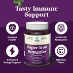 45 mg iron gummies for energy