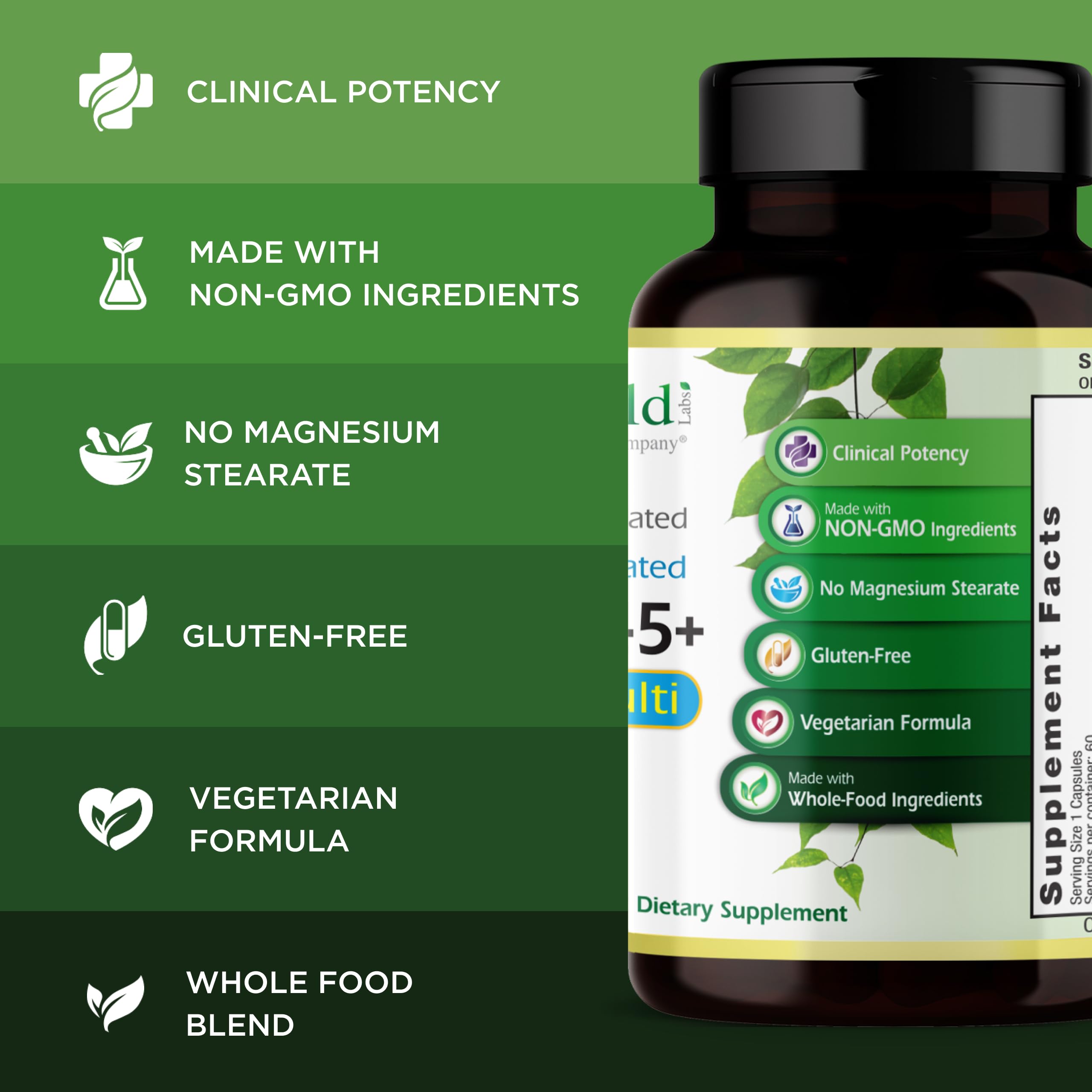 45 plus men's daily multivitamin