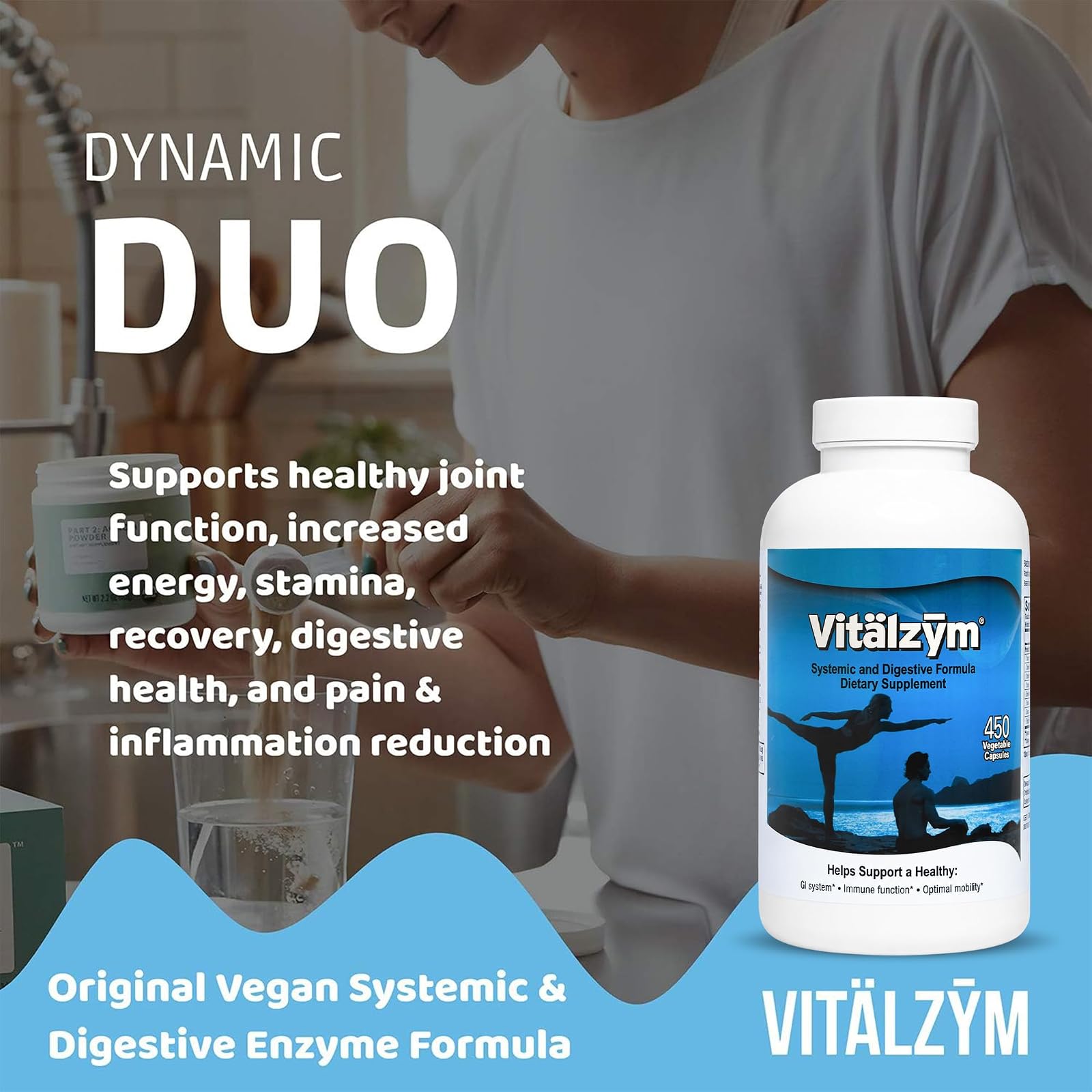 450 capsules of digestive enzymes
