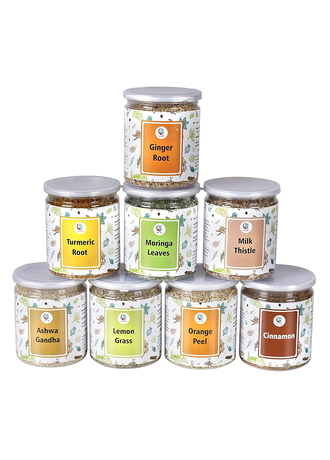 450 cups of soothing herbal tea