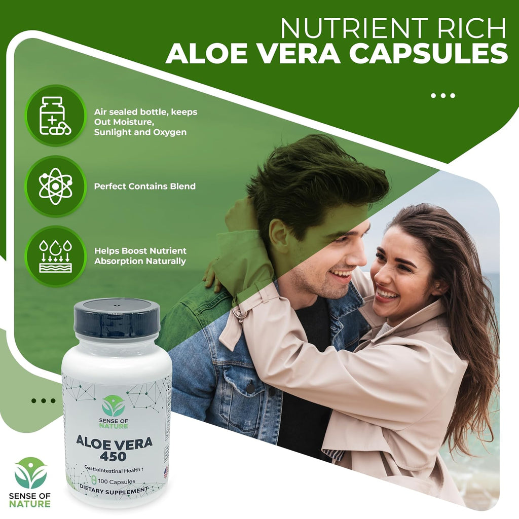 450 mg Aloe Vera for hydration