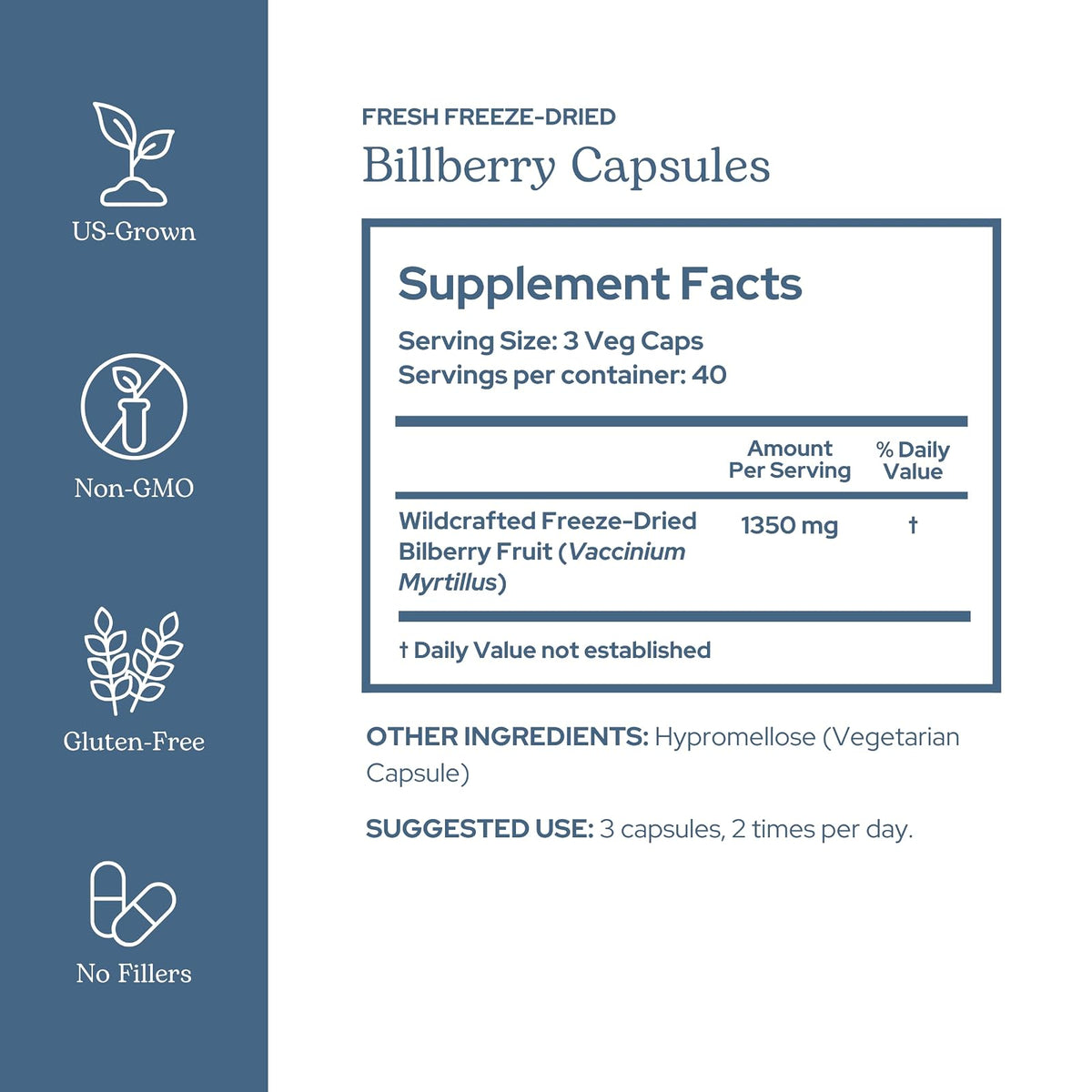 450 mg bilberry extract for eye health