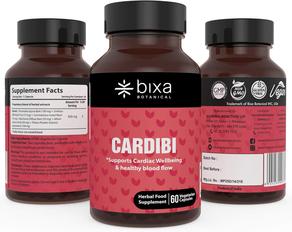 450 mg CARDIBI for heart health