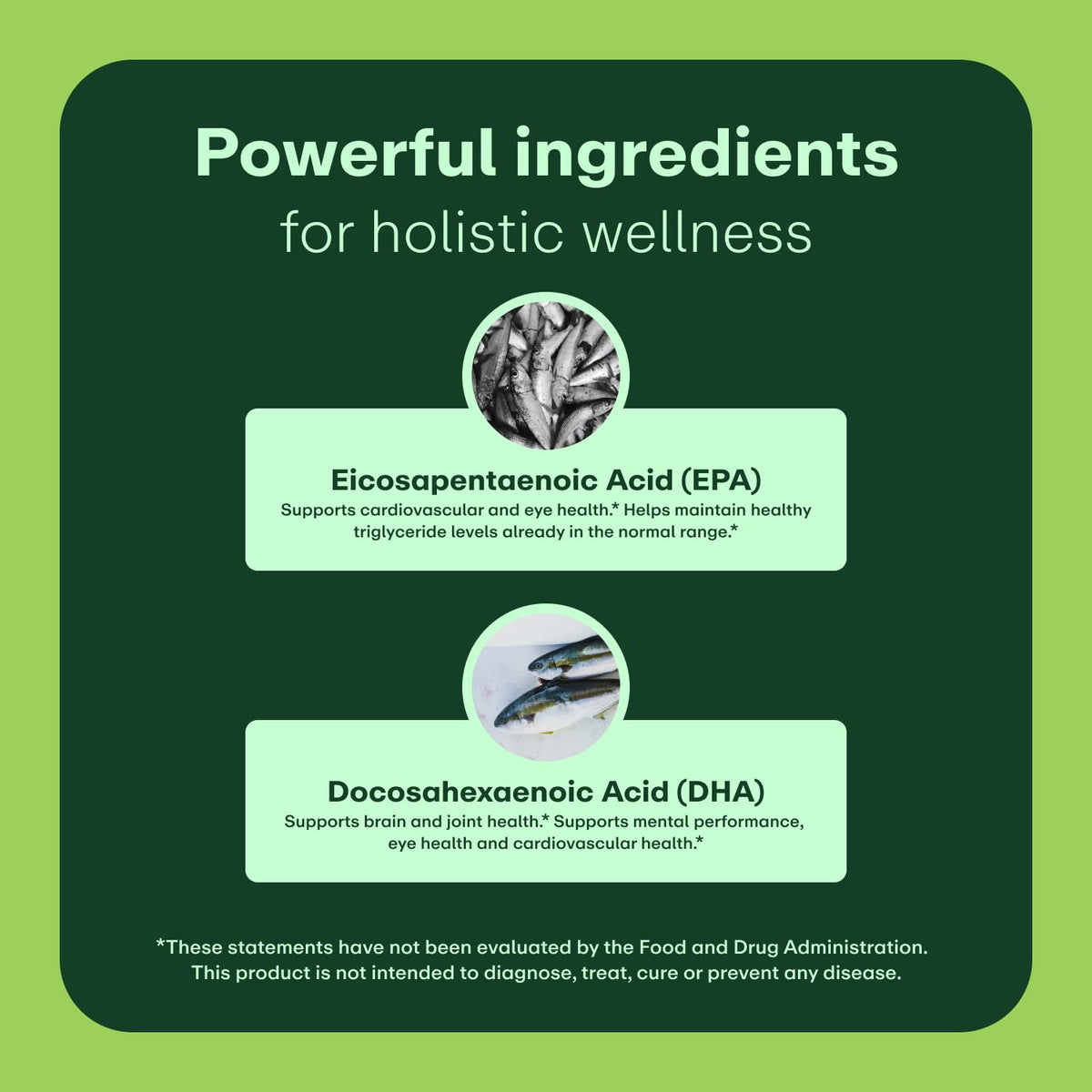 450 mg EPA fish oil softgels