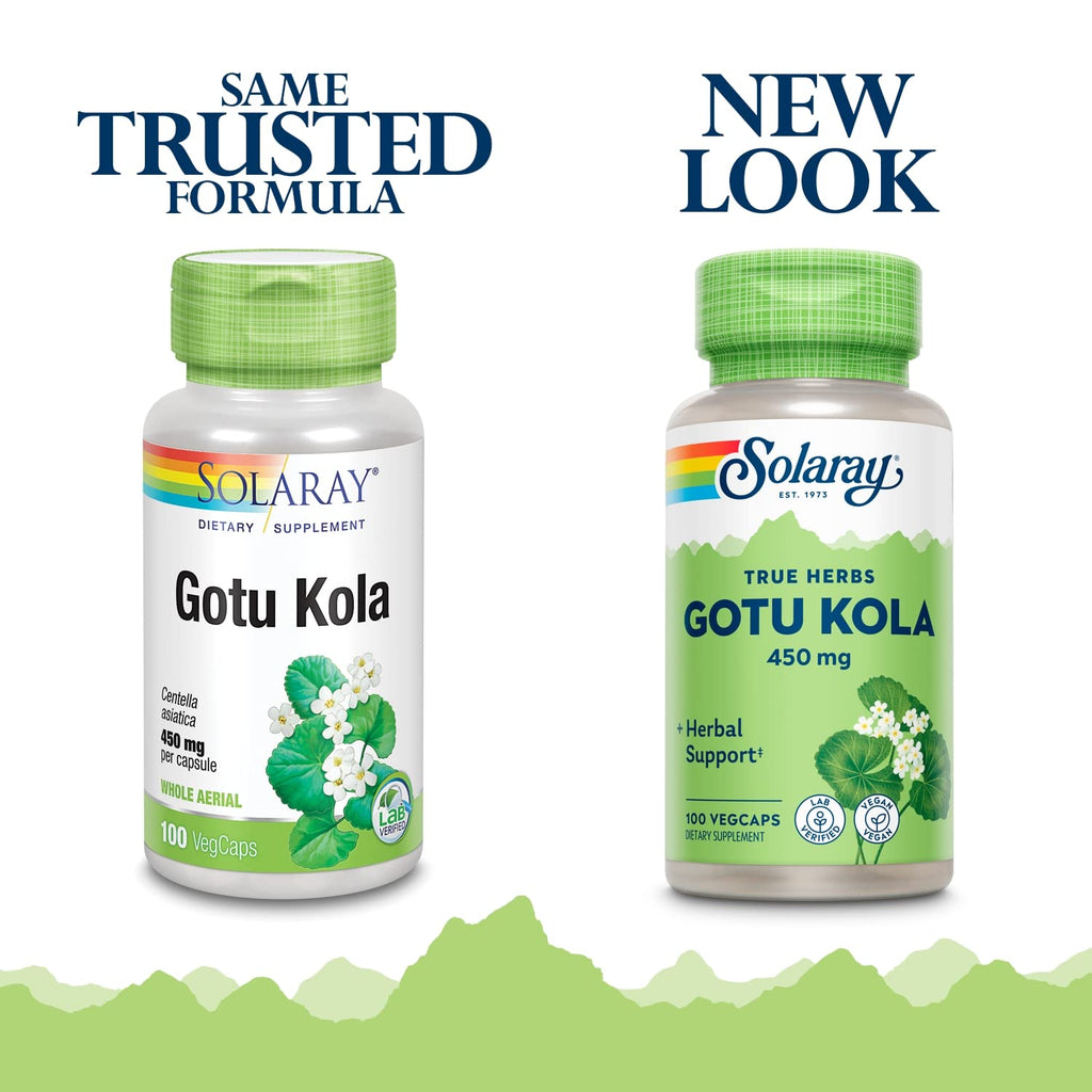 450 mg Gotu Kola capsules
