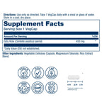 450 mg Gotu Kola herbal supplement