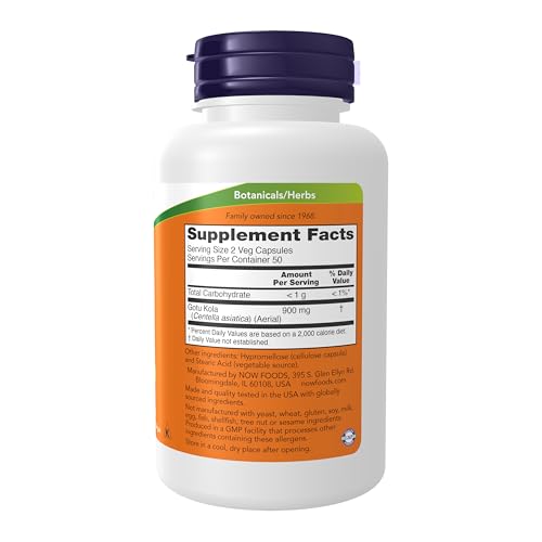 450 mg Gotu Kola supplement