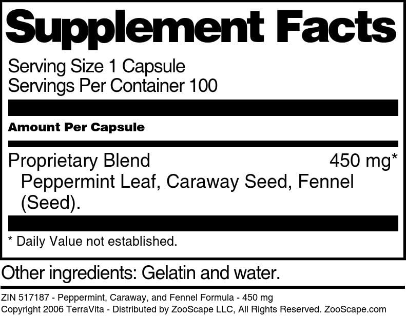 450 mg herbal formula for wellness