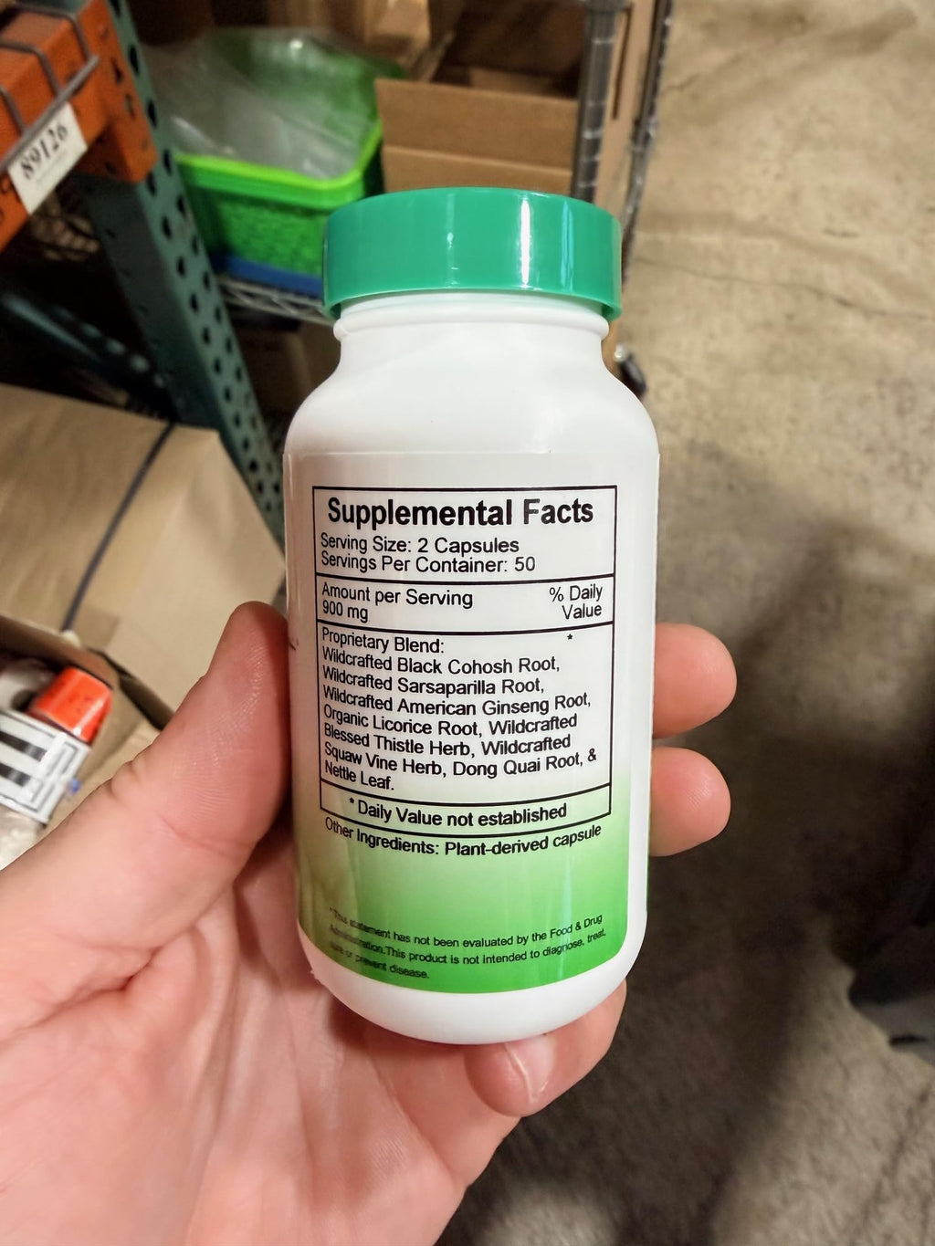 450 mg menopause herbal formula