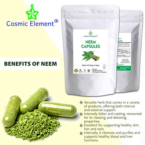 450 mg neem capsules for wellness