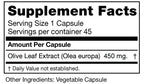 450 mg Olive Leaf capsules