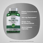 450 mg saw palmetto for prostate support