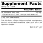 450 mg St. John's Wort vegetarian tablets