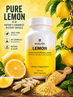 450 mg whole lemon extract benefits