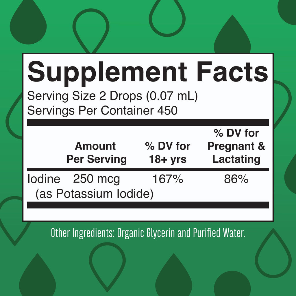 450 servings of iodine drops