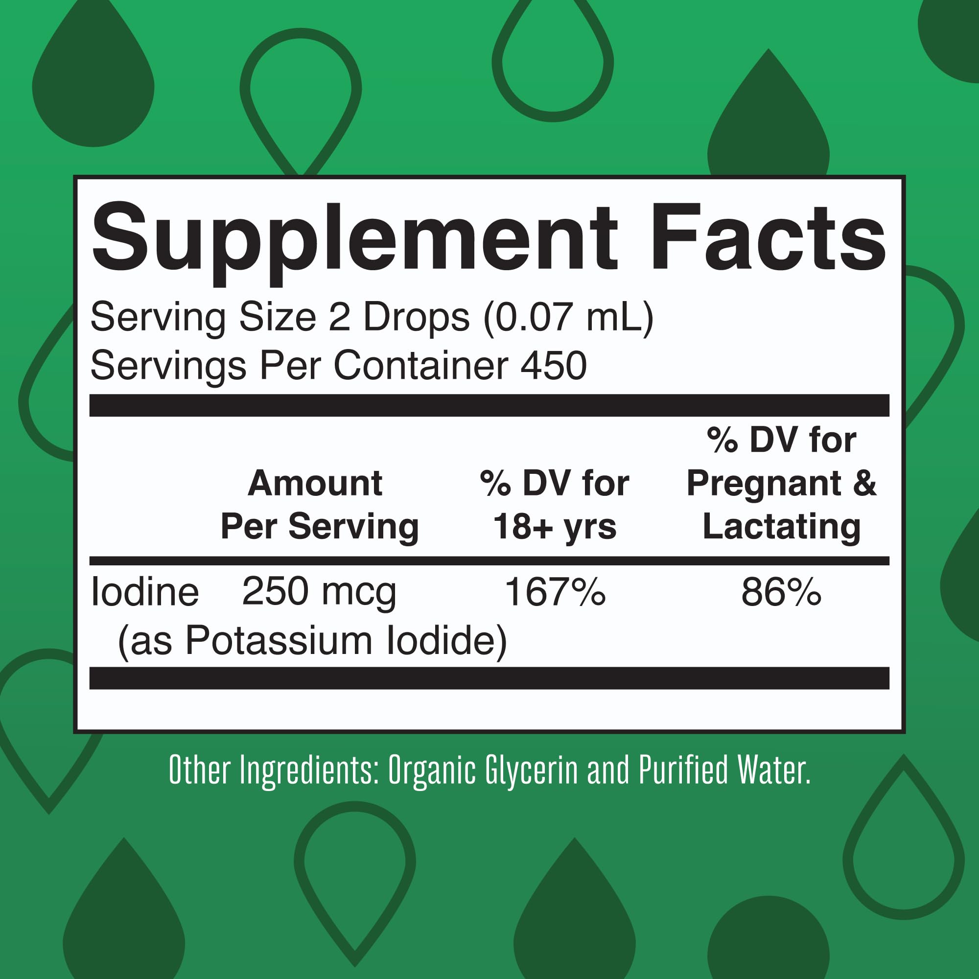 450 servings of iodine drops
