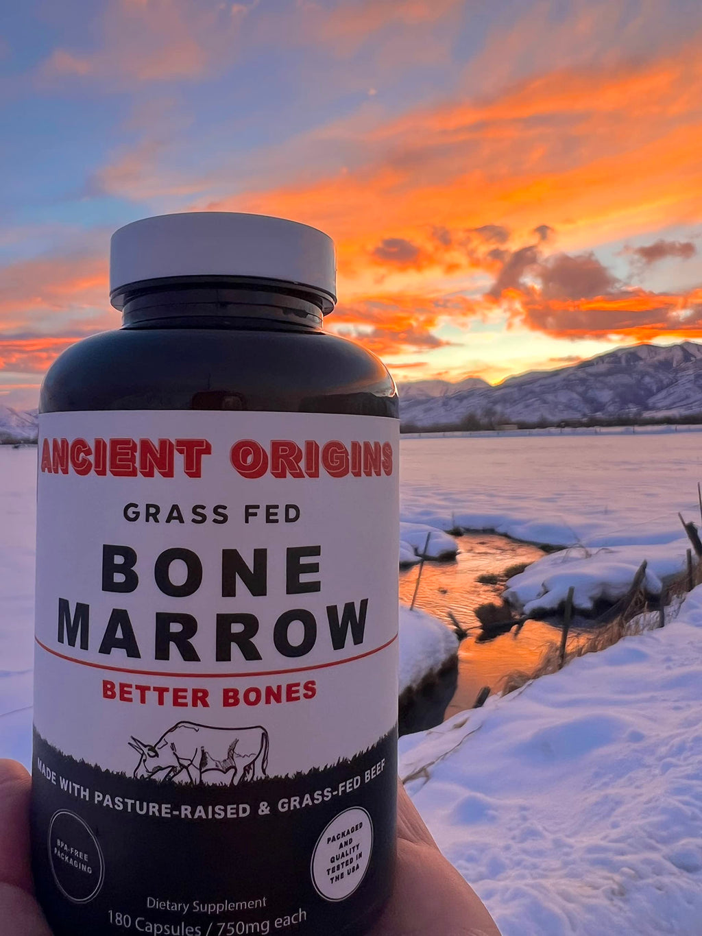 4500mg bone marrow per serving