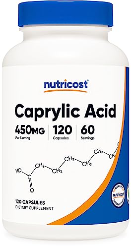 450mg Caprylic Acid for digestive support