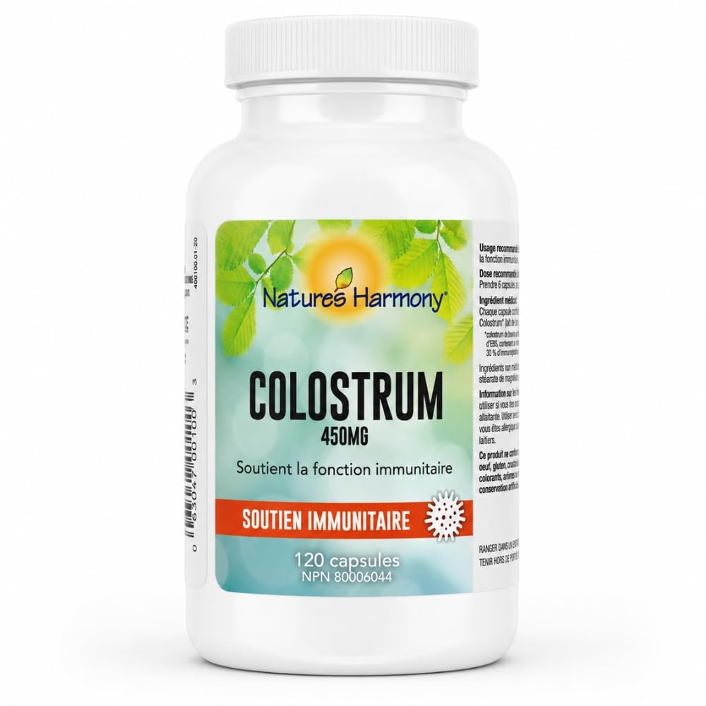 450MG colostrum for daily health support
