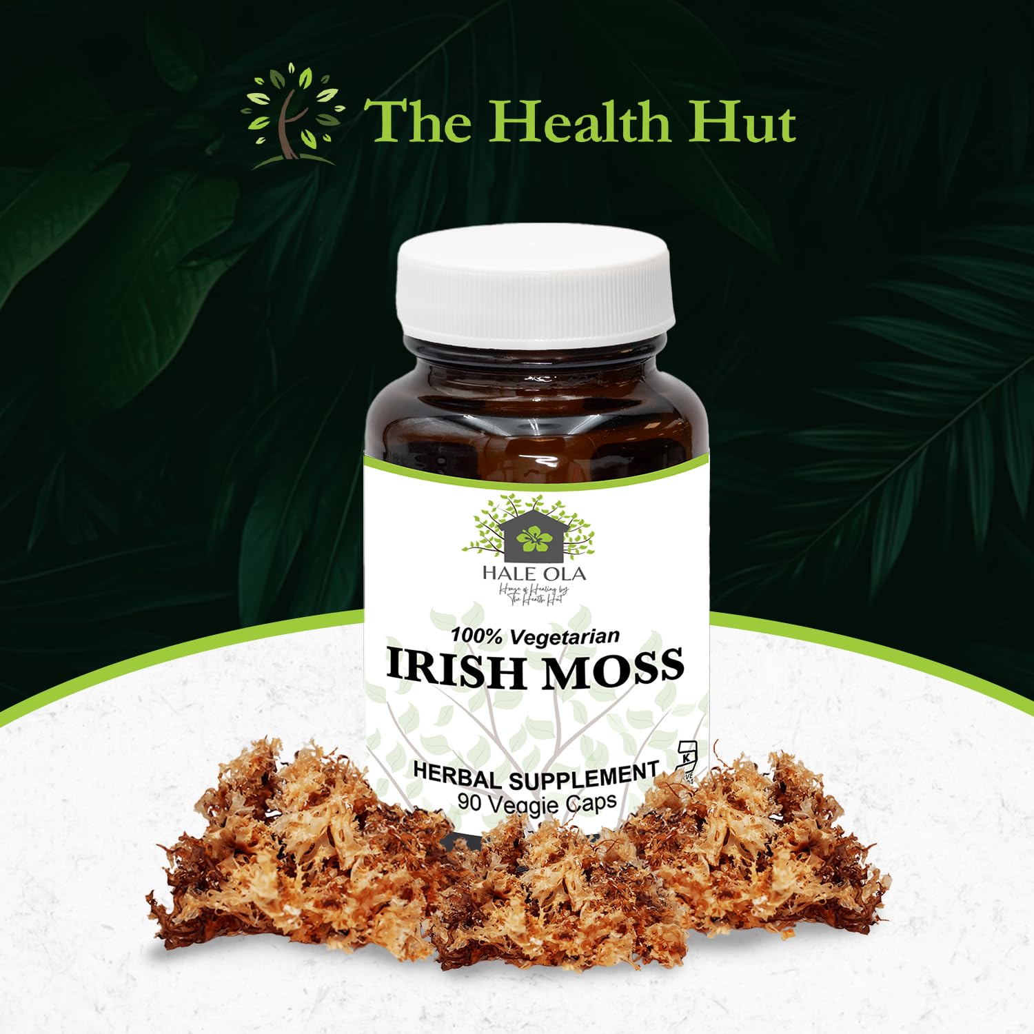 450mg Irish Sea Moss for immunity boost