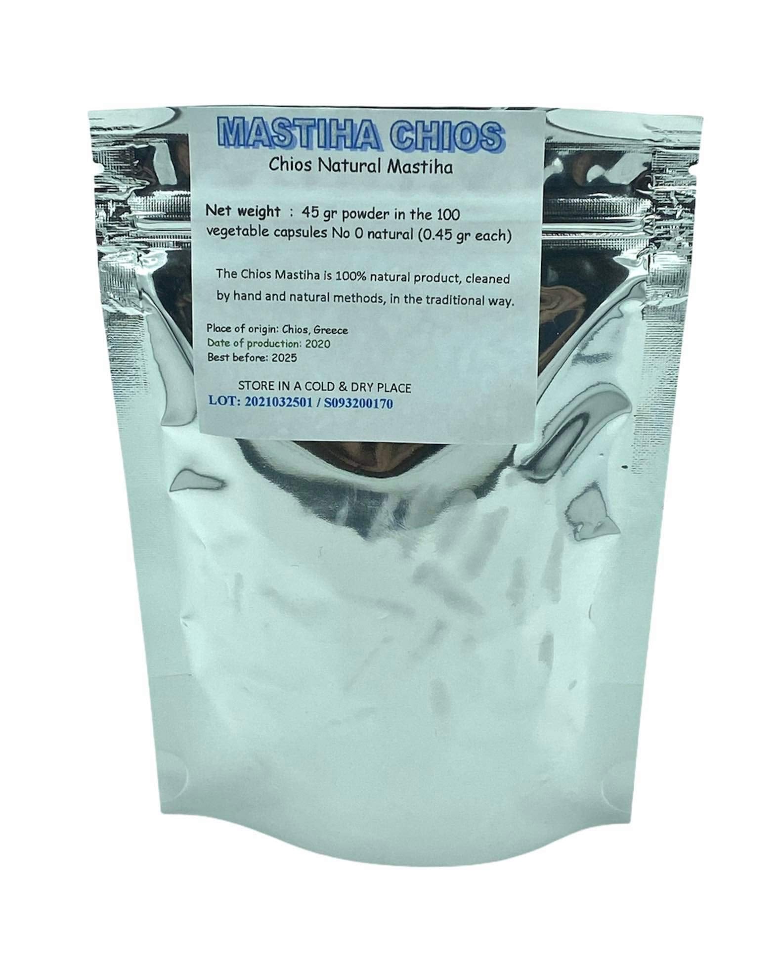 450mg mastic capsules for daily nutrition