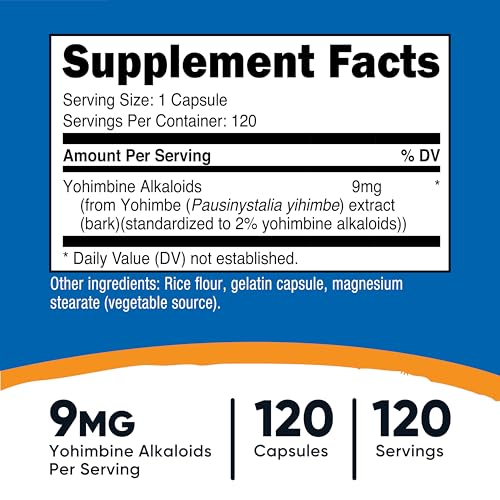 450mg yohimbe for enhanced performance
