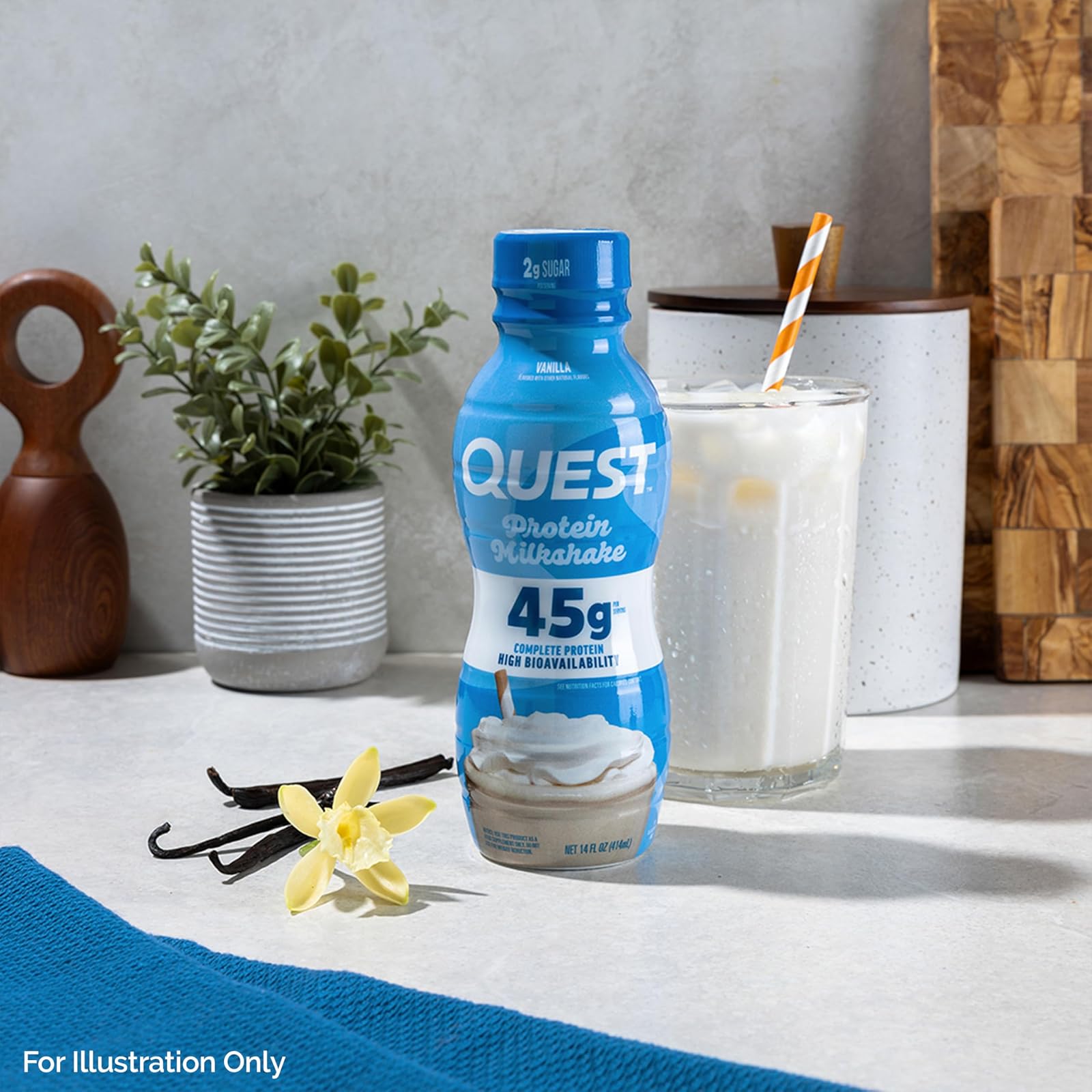 45g protein per serving beverage