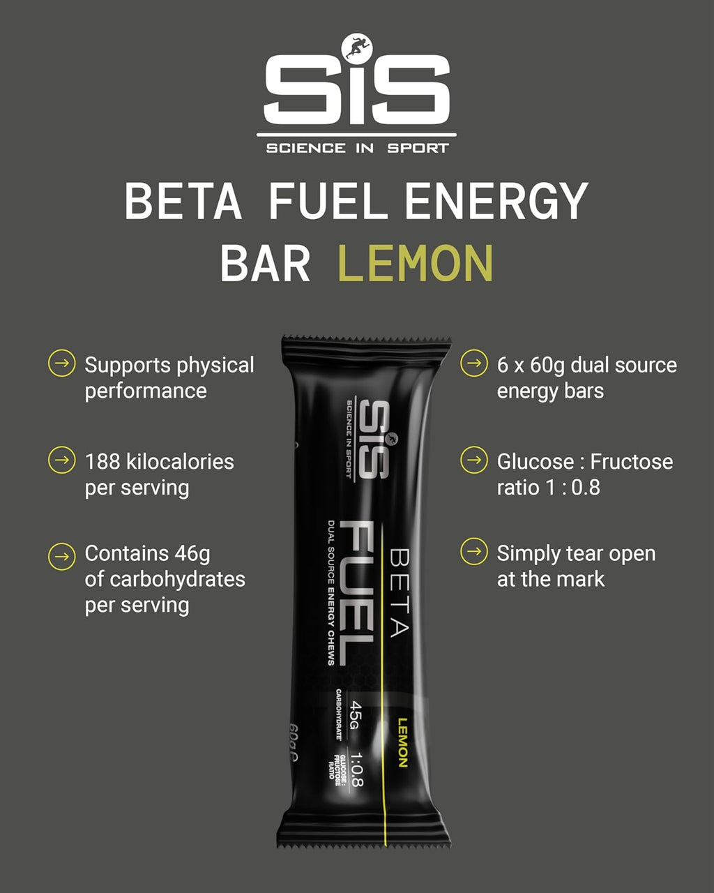45g SiS energy chew pack