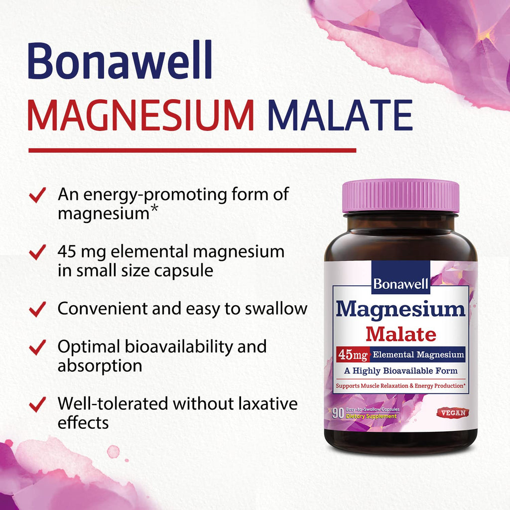 45mg elemental magnesium per capsule
