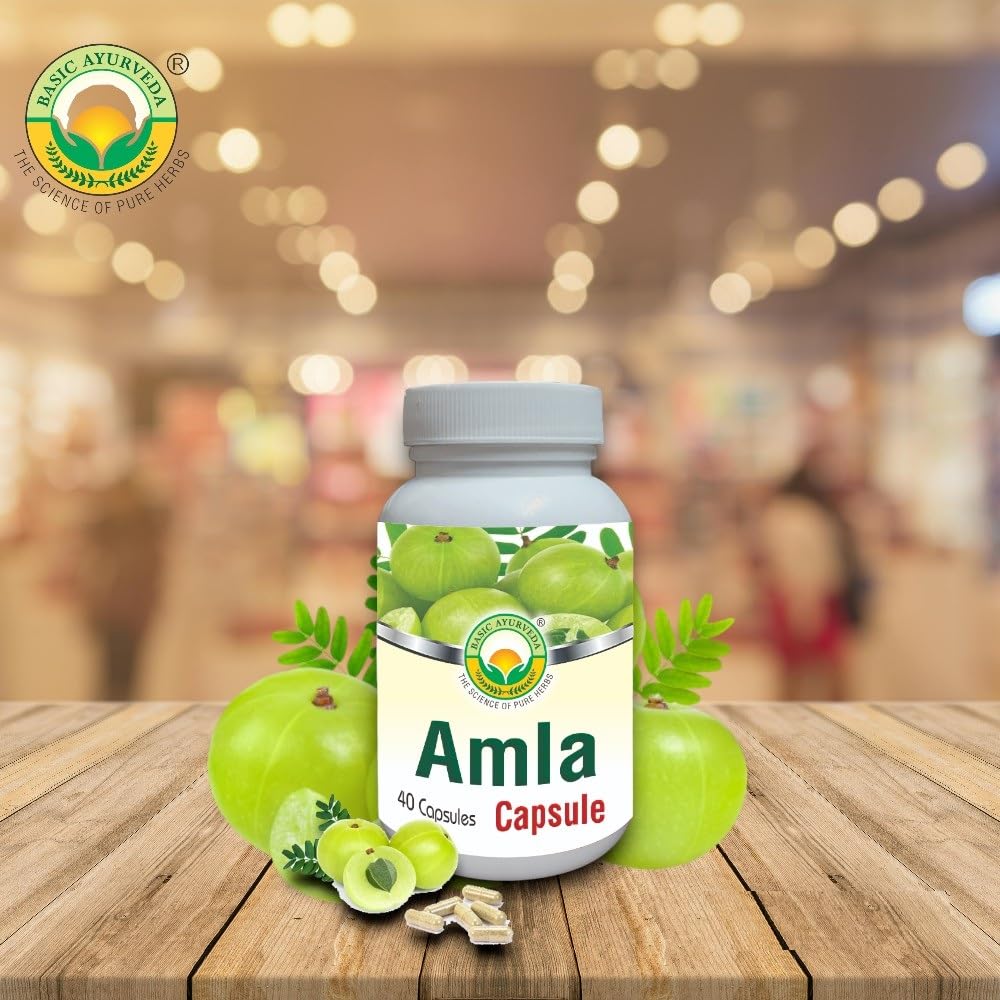 460mg Amla capsules for vitality