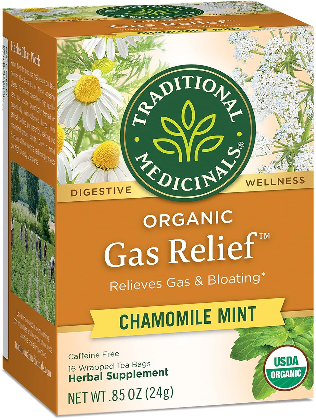 48 tea bags for digestive comfort