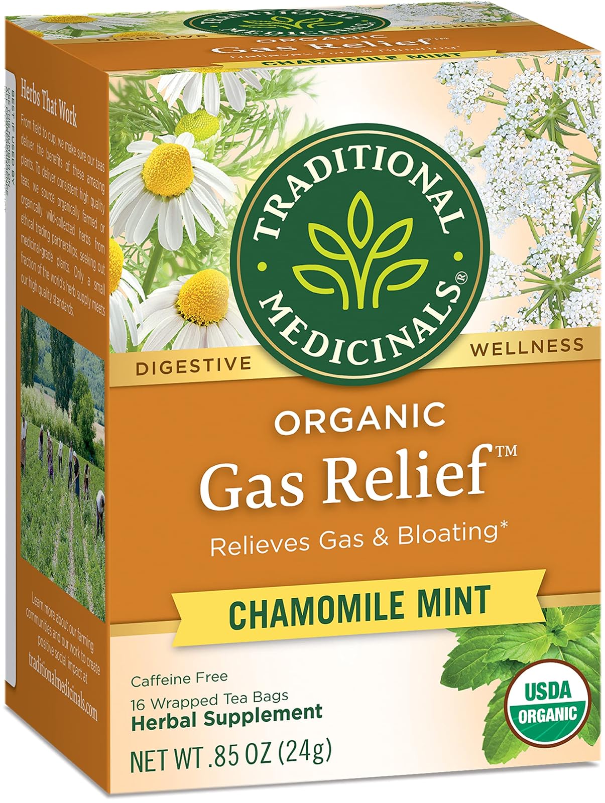 48 tea bags for digestive comfort