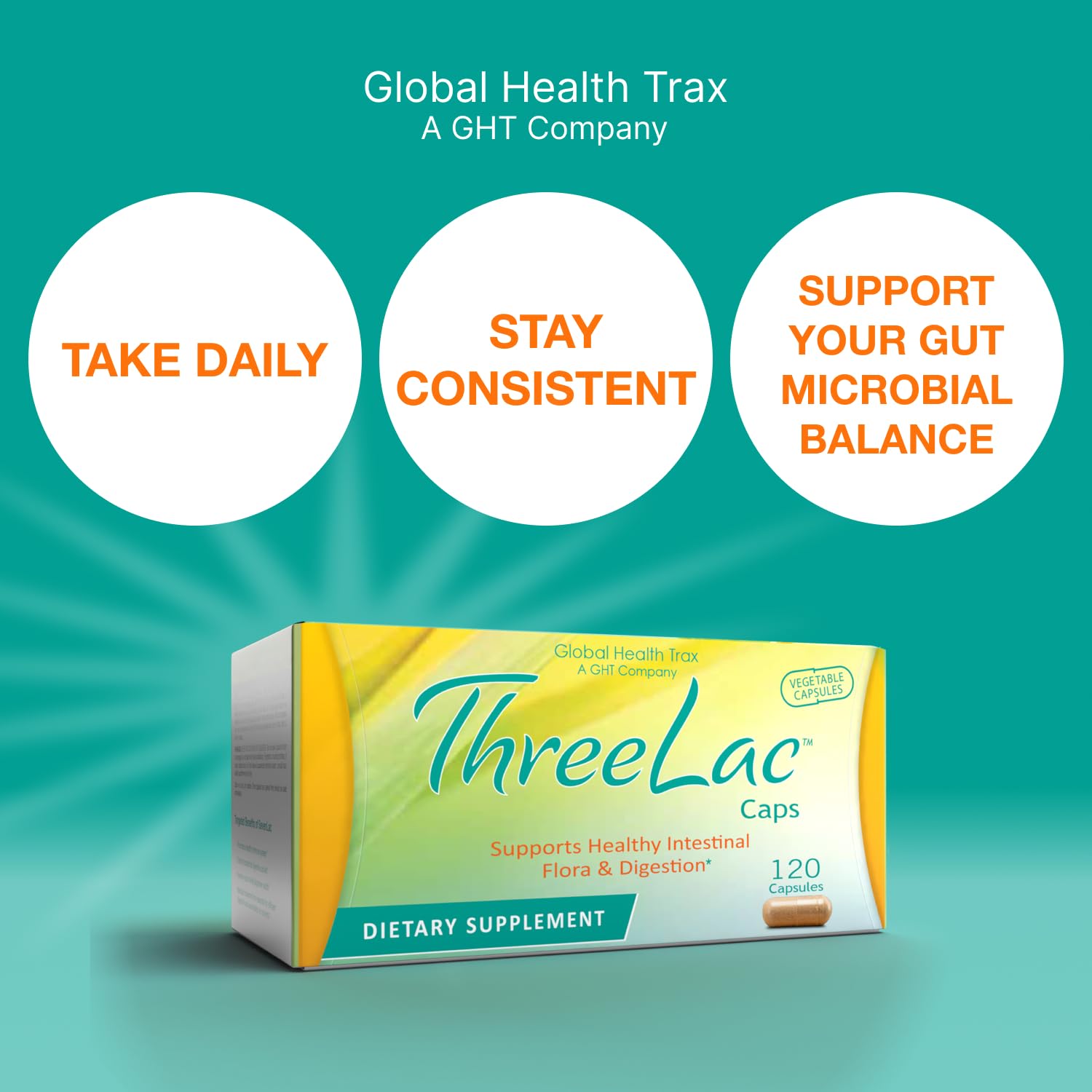 480 capsules of gut support